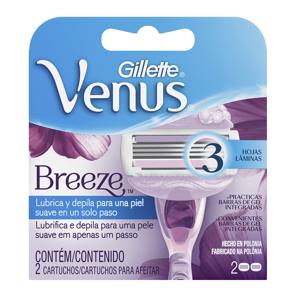GILLETTE VENUS BREEZE REPUESTOx2 – Lagos Distribuidores