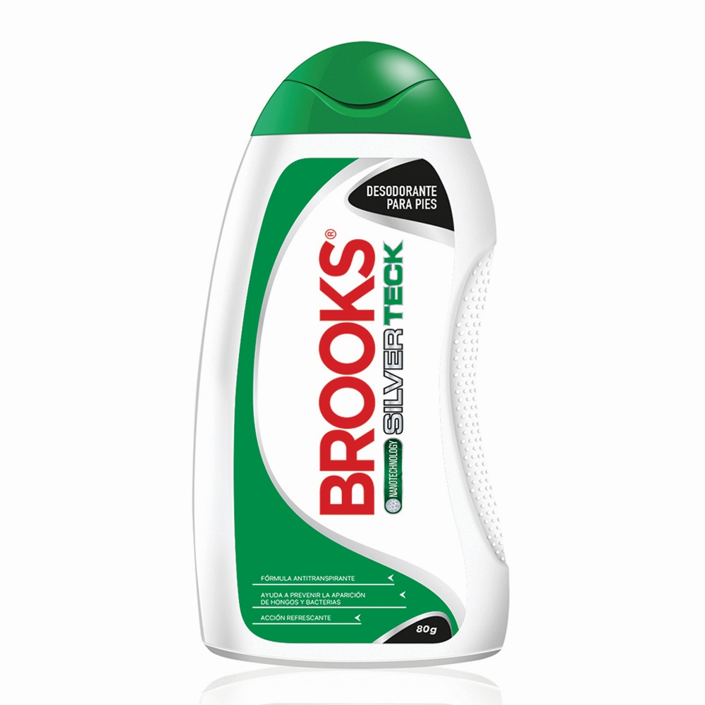 BROOKS TALCO SILVER 80 GR. – Lagos Distribuidores