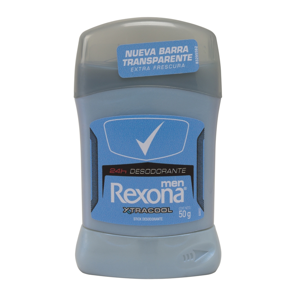 REXONA DESODORANTE BARRA XTRACOOL 50GR VARON – Lagos Distribuidores