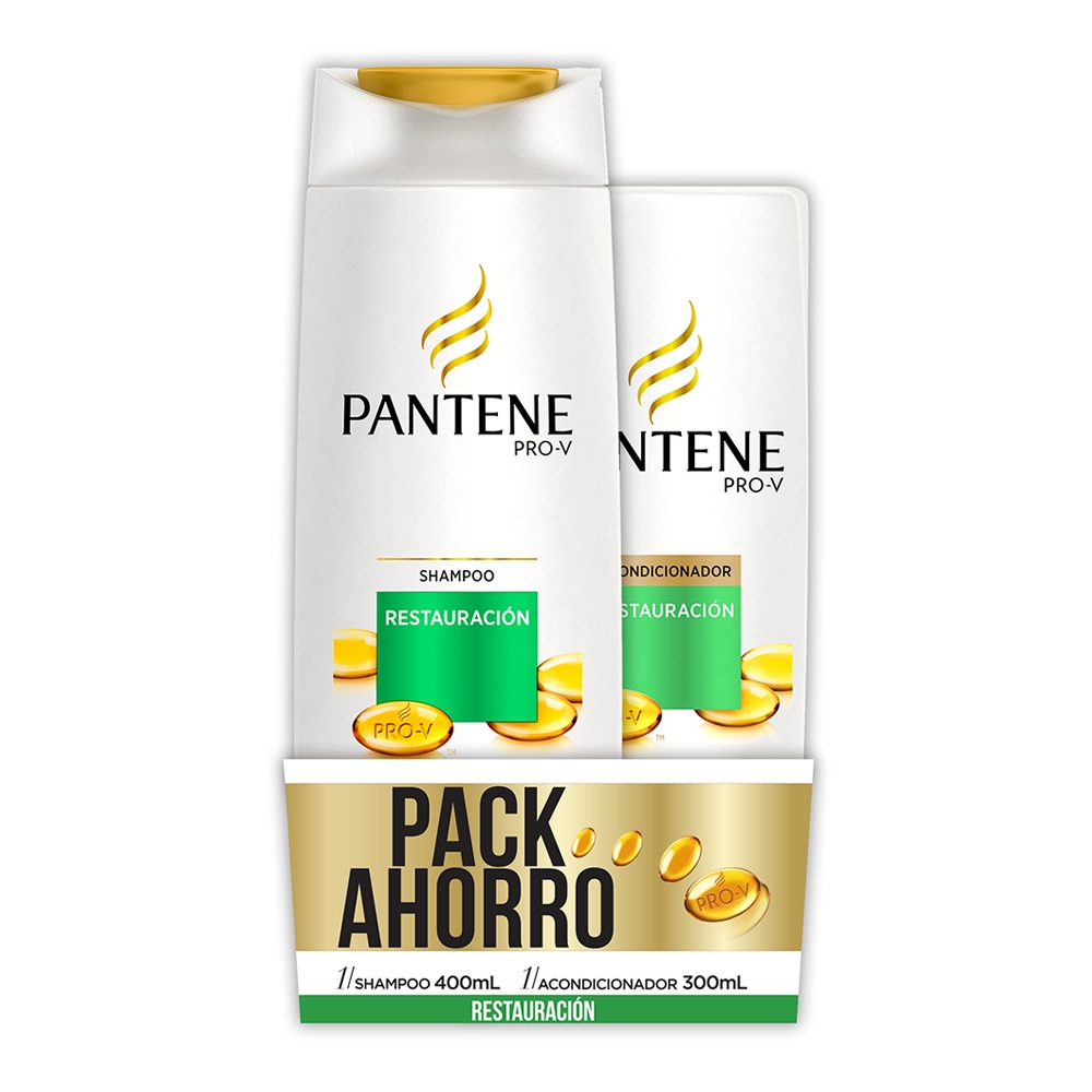 PANTENE PACK SHAMPOO RESTAUR. + ACONDICIONADOR REST. 300 ML – Lagos Distribuidores